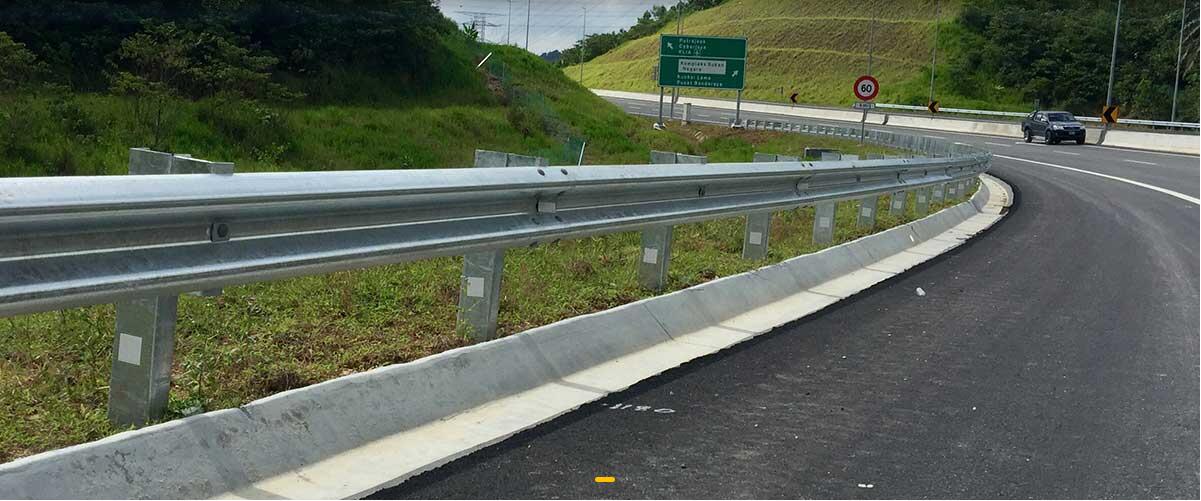 W Beam Galvanized Guardrail - Highway Guardrail Supplier