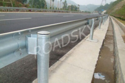 Guardrail Round Post - Highway Guardrail Supplier - RoadSky