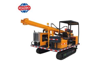 RoadSky YCR Pile Driver for Smaller Solar Installation Jobs