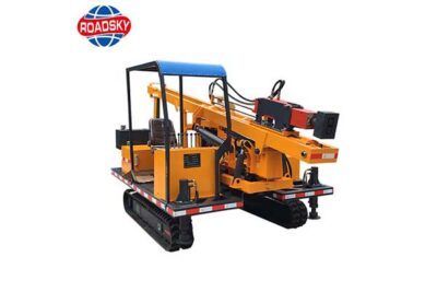 RoadSky YCR Pile Driver for Smaller Solar Installation Jobs